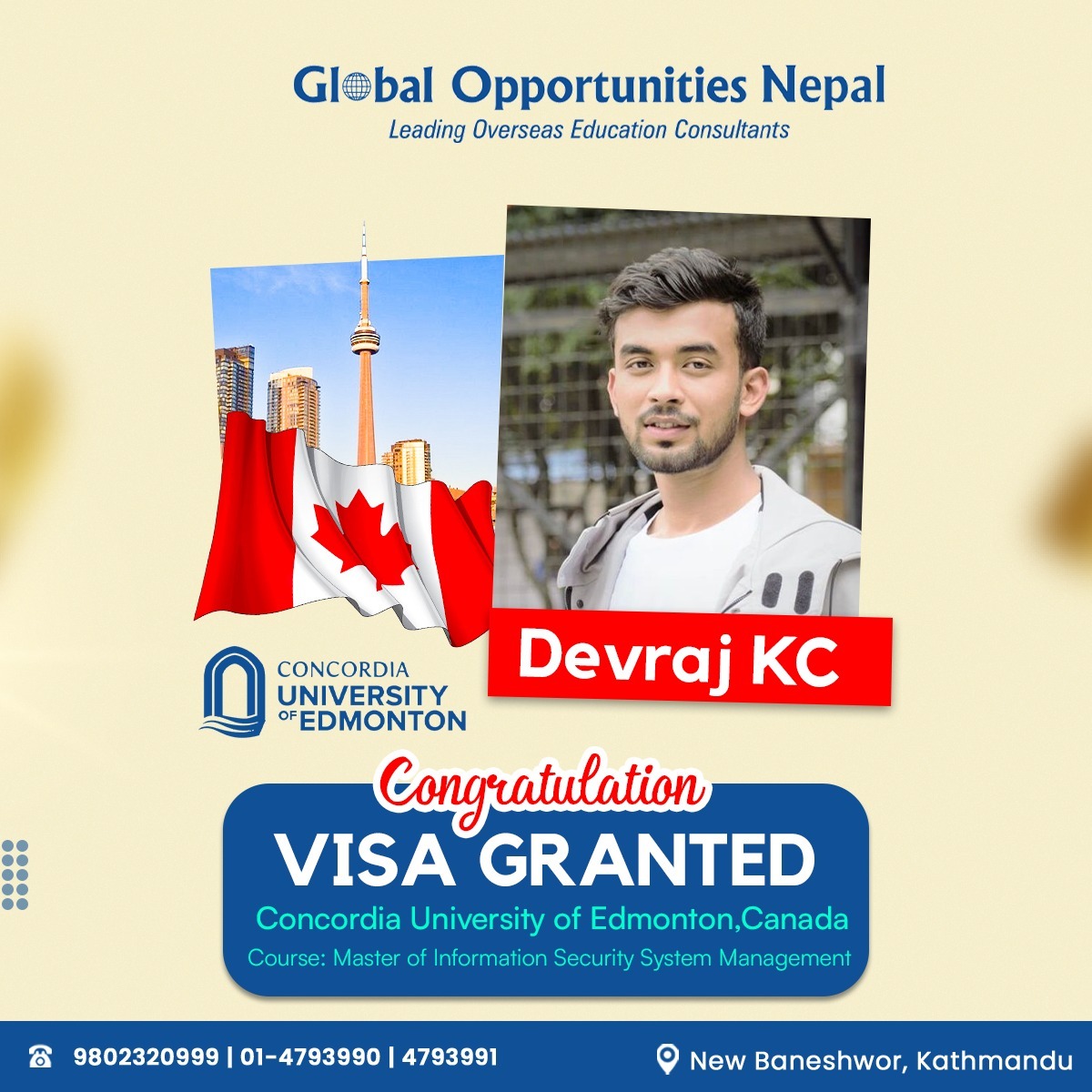 Devraj KC - Global Opportunities Nepal