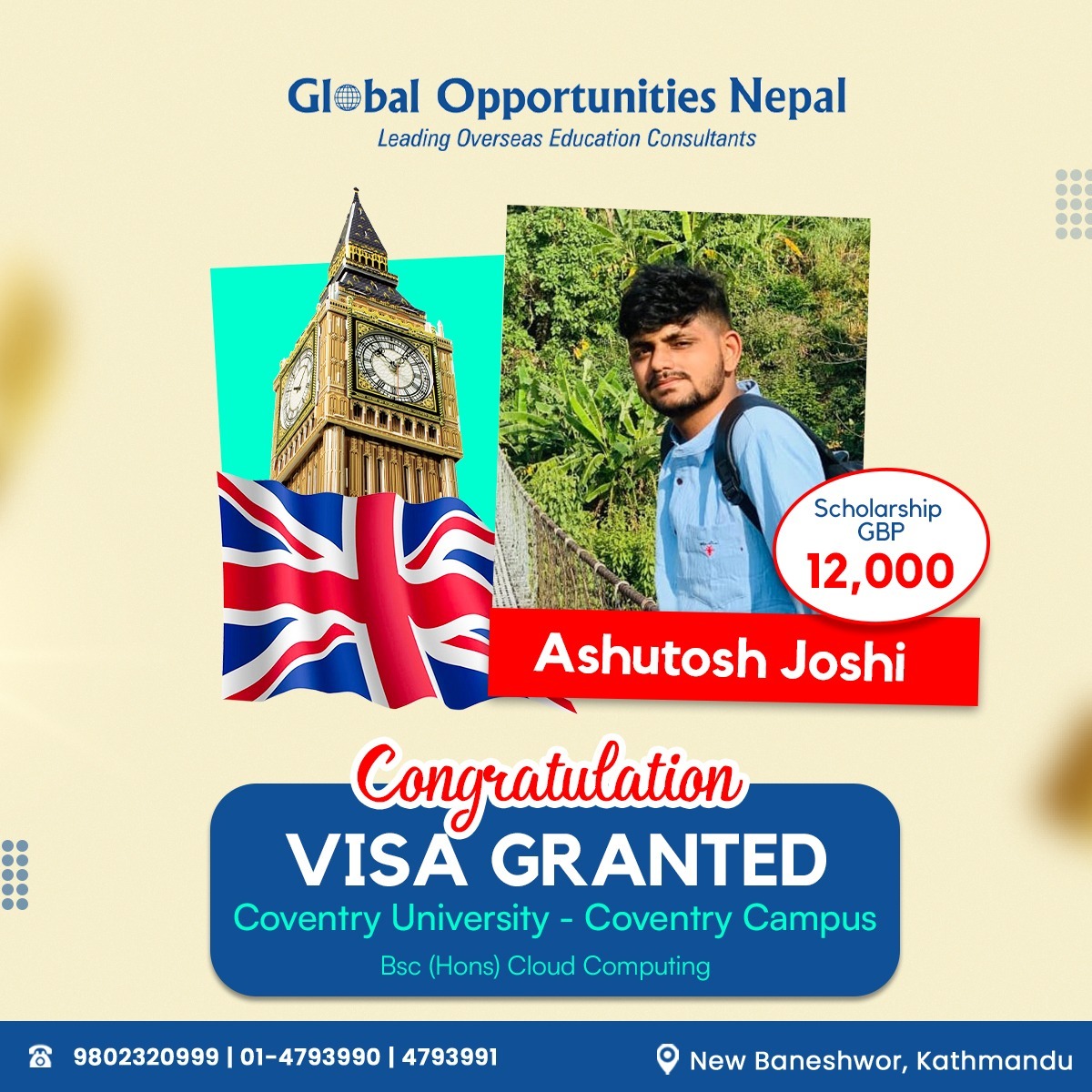 Ashutosh Joshi - Global Opportunities Nepal